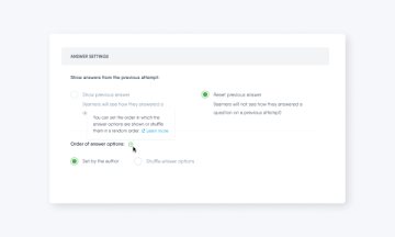 Accessibility improvements and more | Product Update | Easygenerator