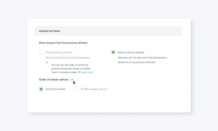 Accessibility improvements and more | Product Update | Easygenerator