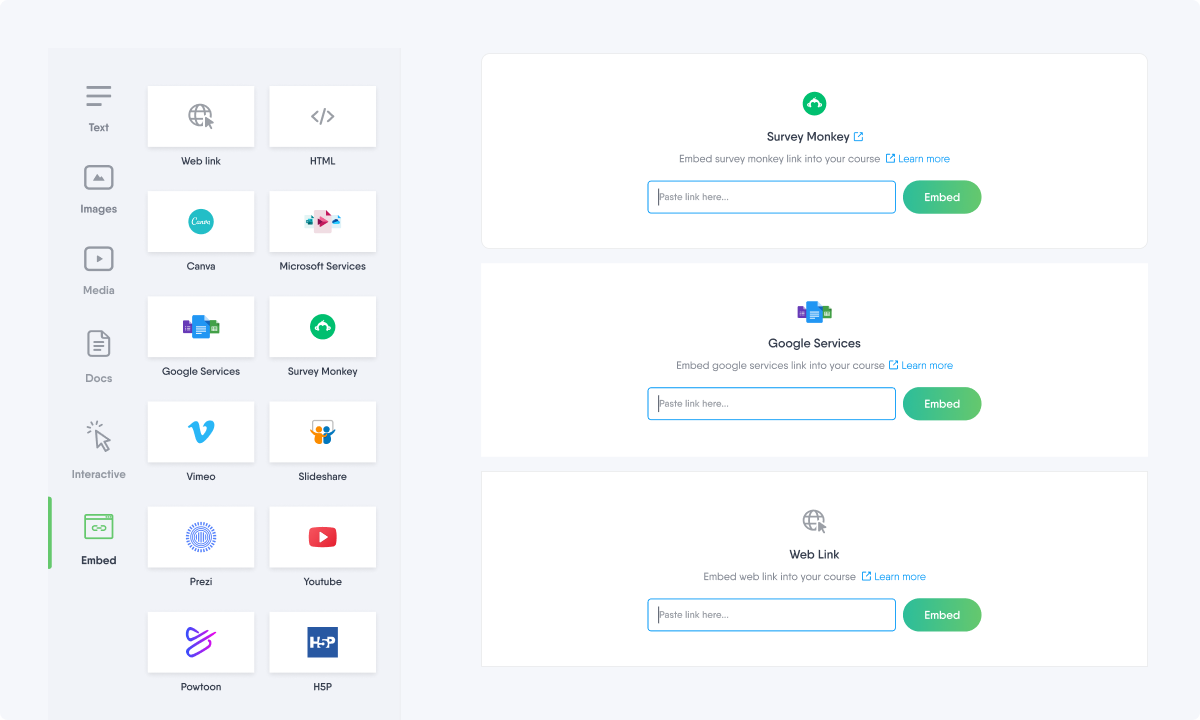Embed third-party content and more | Product Update